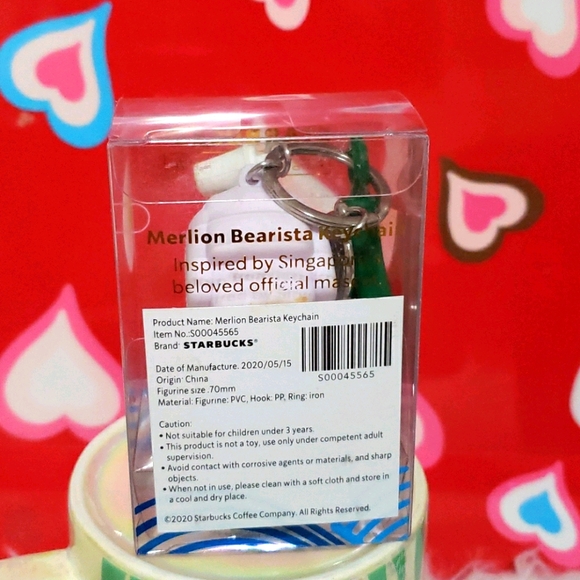 Starbucks | Accessories | Starbucks Singapore 220 Merlion Bearista ...